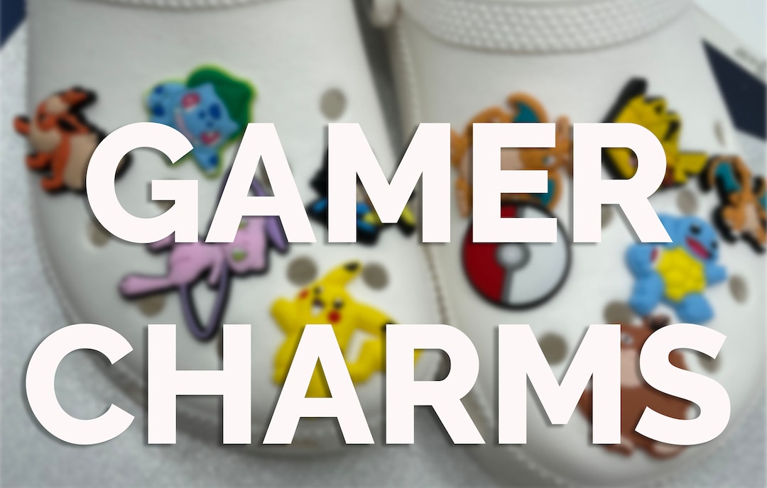 Gamer Shoe Charms, Video Game Croc Charms, Classic Video Game, Console ...