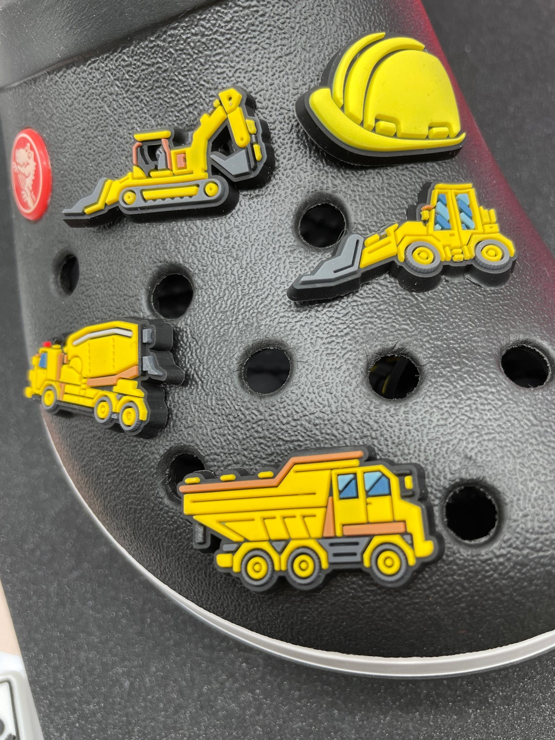 Construction Truck Shoe Charm,dump Truck Shoe Charm - Digger Shoe ...