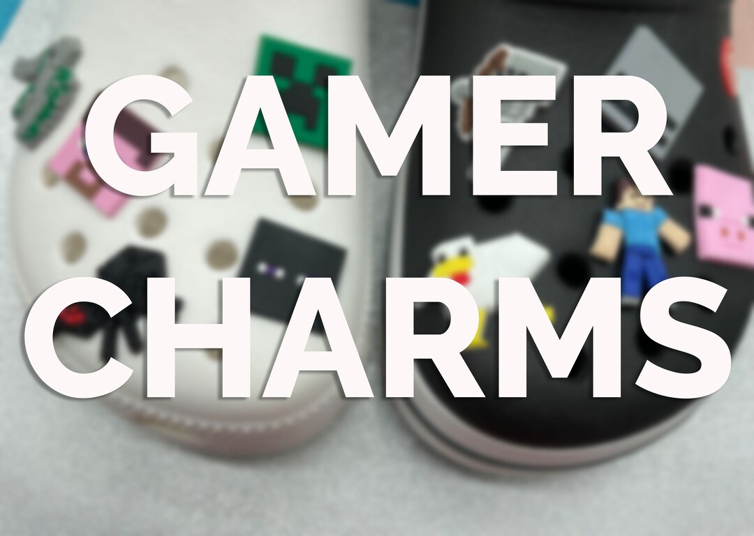 Gamer Shoe Charms, Video Game Croc Charms, Controller Charm, Joy Stick ...