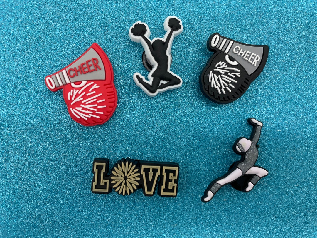 Cheerleading Shoe Charm - Gymnastics Croc Charms - Cheer Charms, Shoe ...