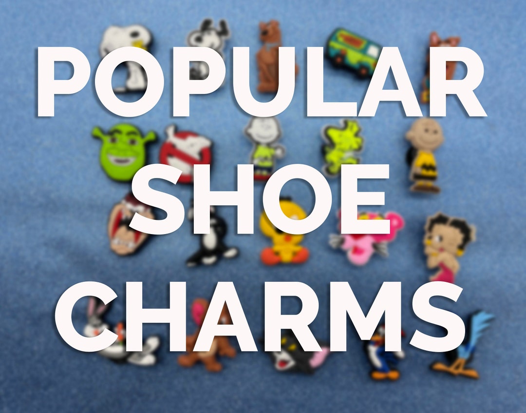 Popular Croc Charms -inspired by Popular Show Shoe Charm - Character ...