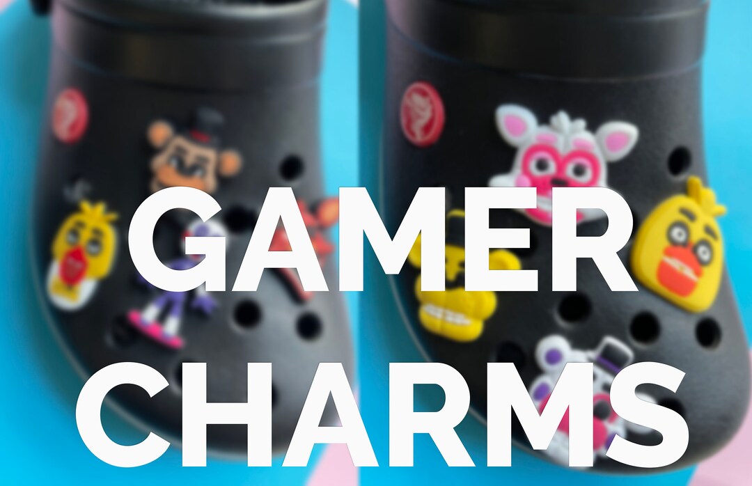 Gamer Shoe Charms, Video Game Croc Charms, Classic Video Game, Console ...
