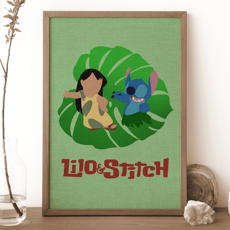 Lilo and Stitch Poster - Etsy