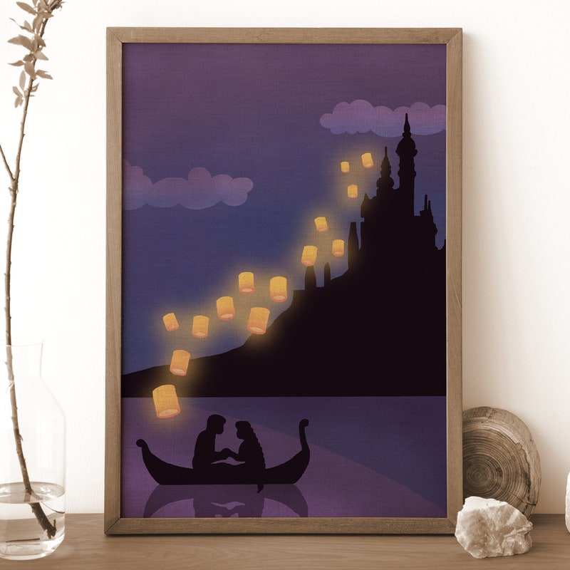Tangled Movie Poster - Etsy