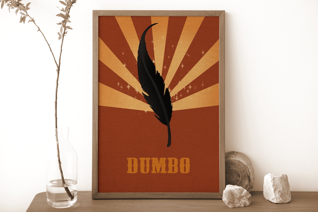 Dumbo Posters Watercolor Digital - Etsy