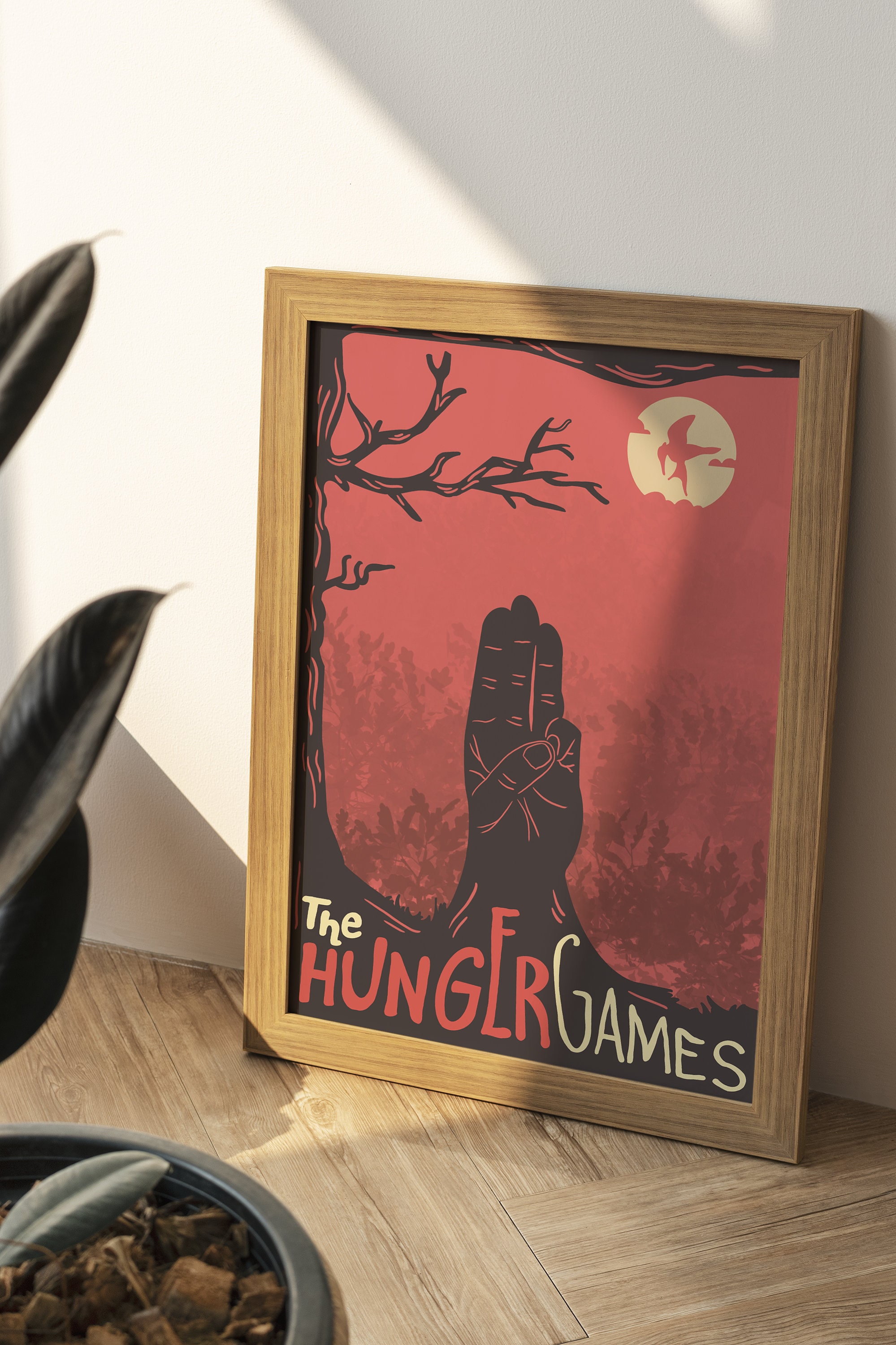 The Hunger Games Minimal Poster Watercolor Digital - Etsy