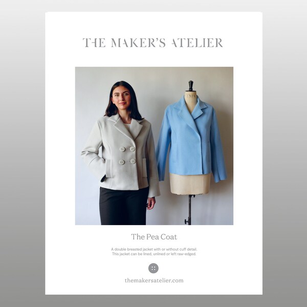 Pea Coat Pattern - Etsy