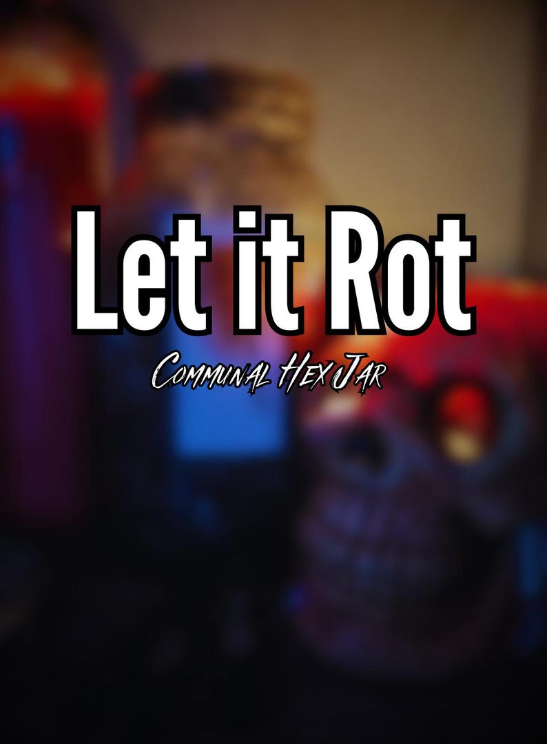 Let It Rot Communal Jar - Etsy