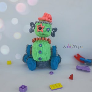 Roboter Neontek Pdf Pattern - Etsy