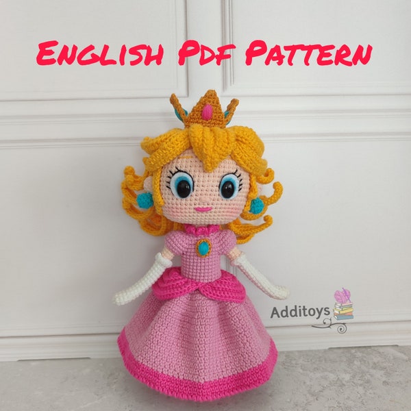 Princess Amigurumi Pattern - Etsy