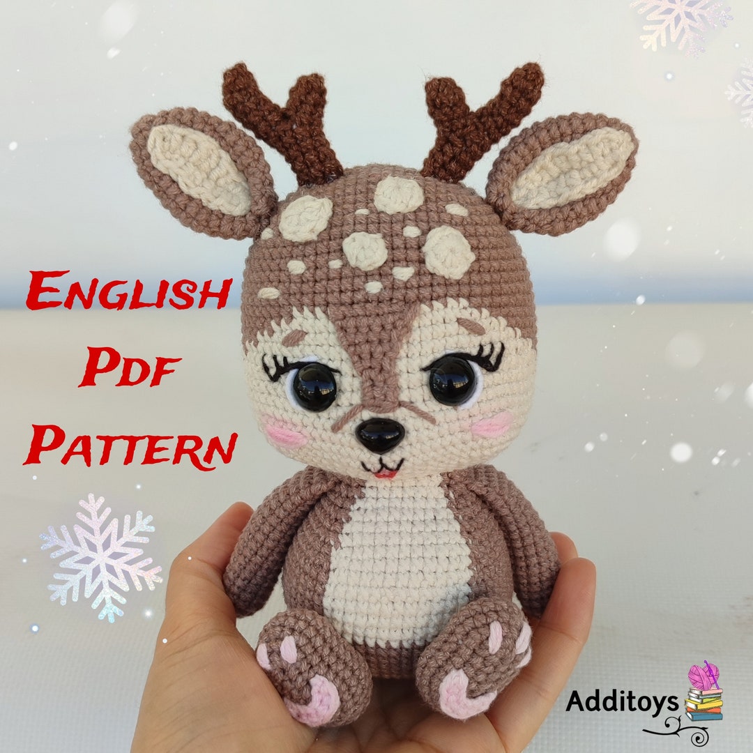 Deer Gifi Pdf Pattern - Etsy
