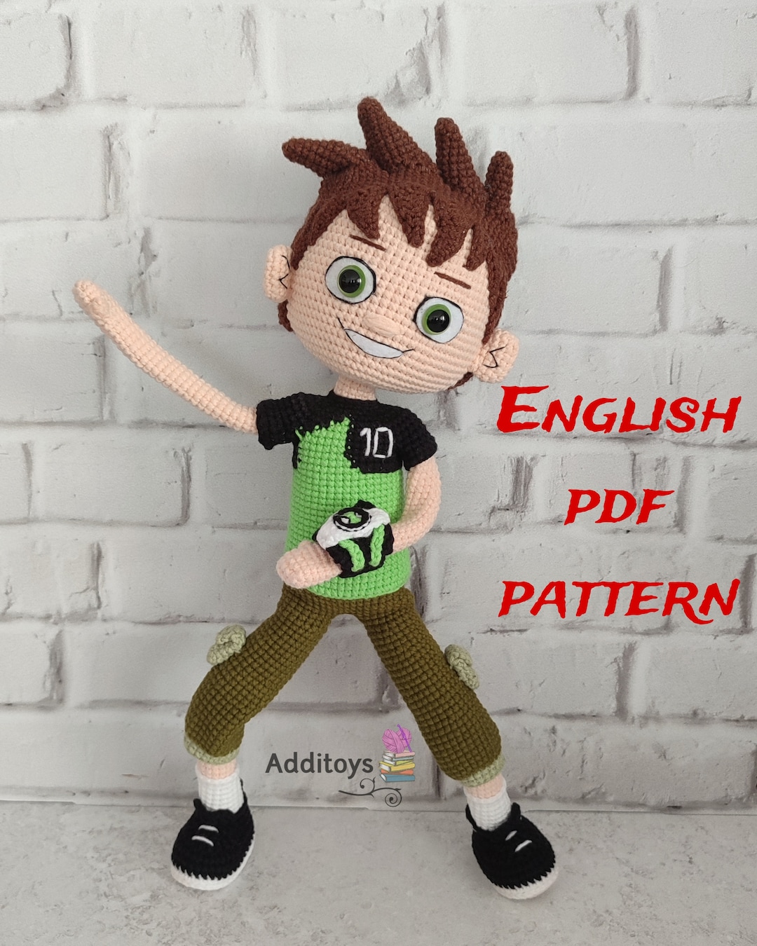 Crochet Ben Doll Pattern - Etsy