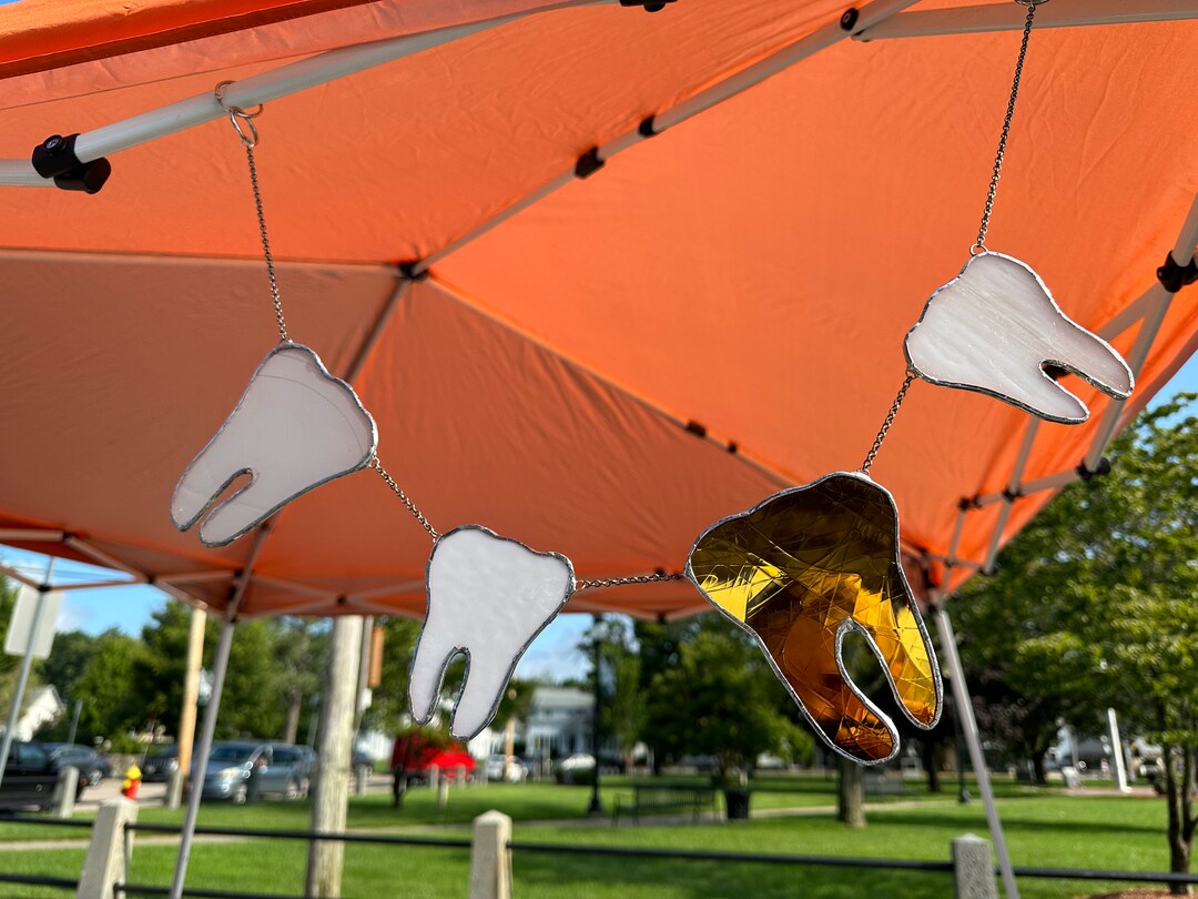 Stained Glass Teeth - Etsy