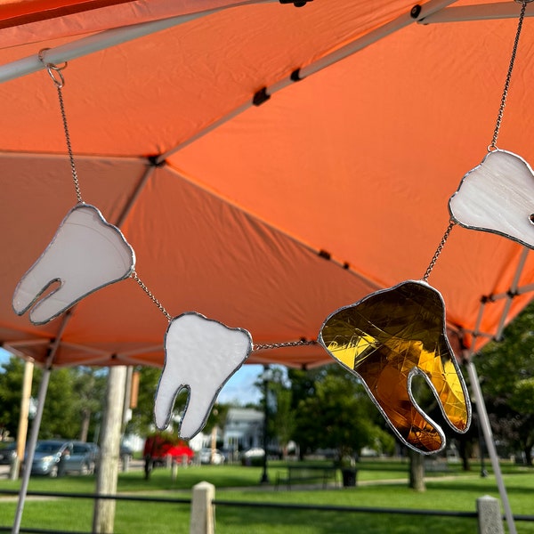 Stained Glass Tooth - Etsy