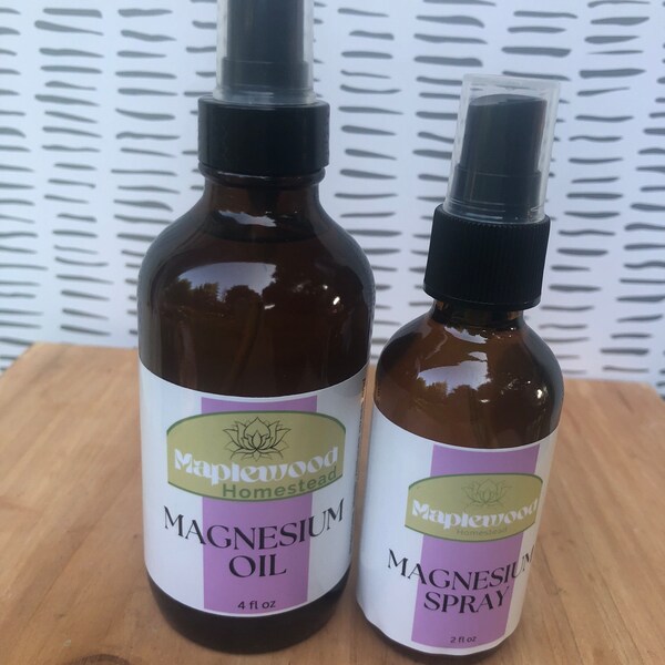 Magnesium Spray - Etsy
