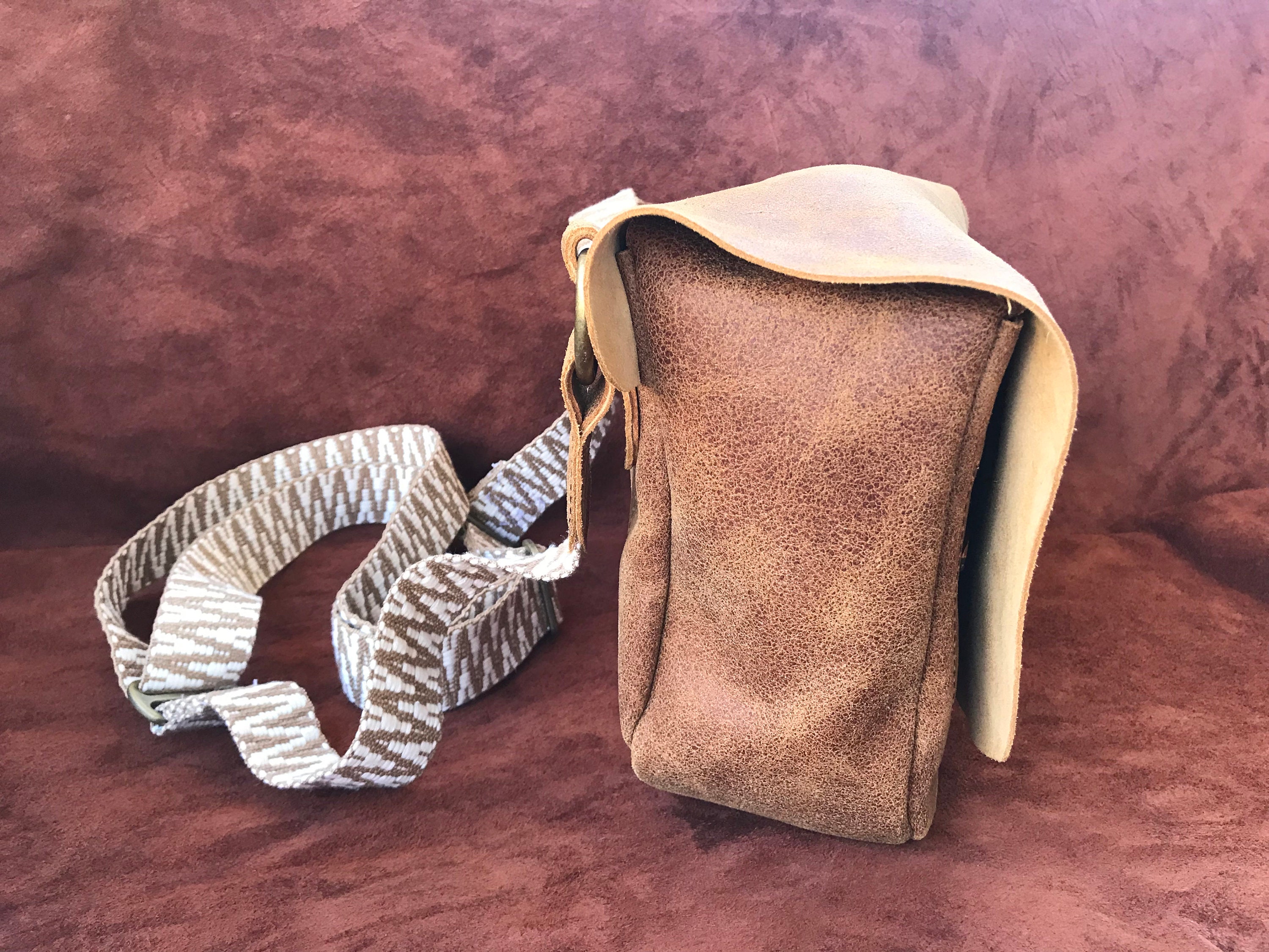 Large Possibles Flintlock Foraging Leather Crossbody Sling Bag - Etsy