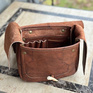 Possibles Flintlock Foraging Leather Crossbody Sling Bag Gardening Tote ...