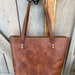 Large Leather Tote Shoulder Strap Standard and DELUXE Options, Pockets ...