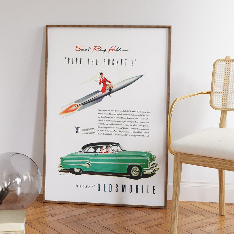 1950s Poster - Etsy