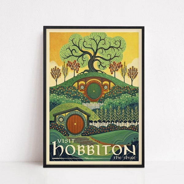 Hobbiton Poster - Etsy