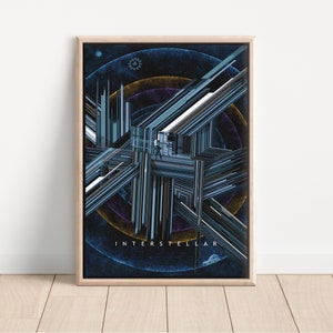 Interstellar Movie Poster Poster Gifts Movie Poster Surreal ...