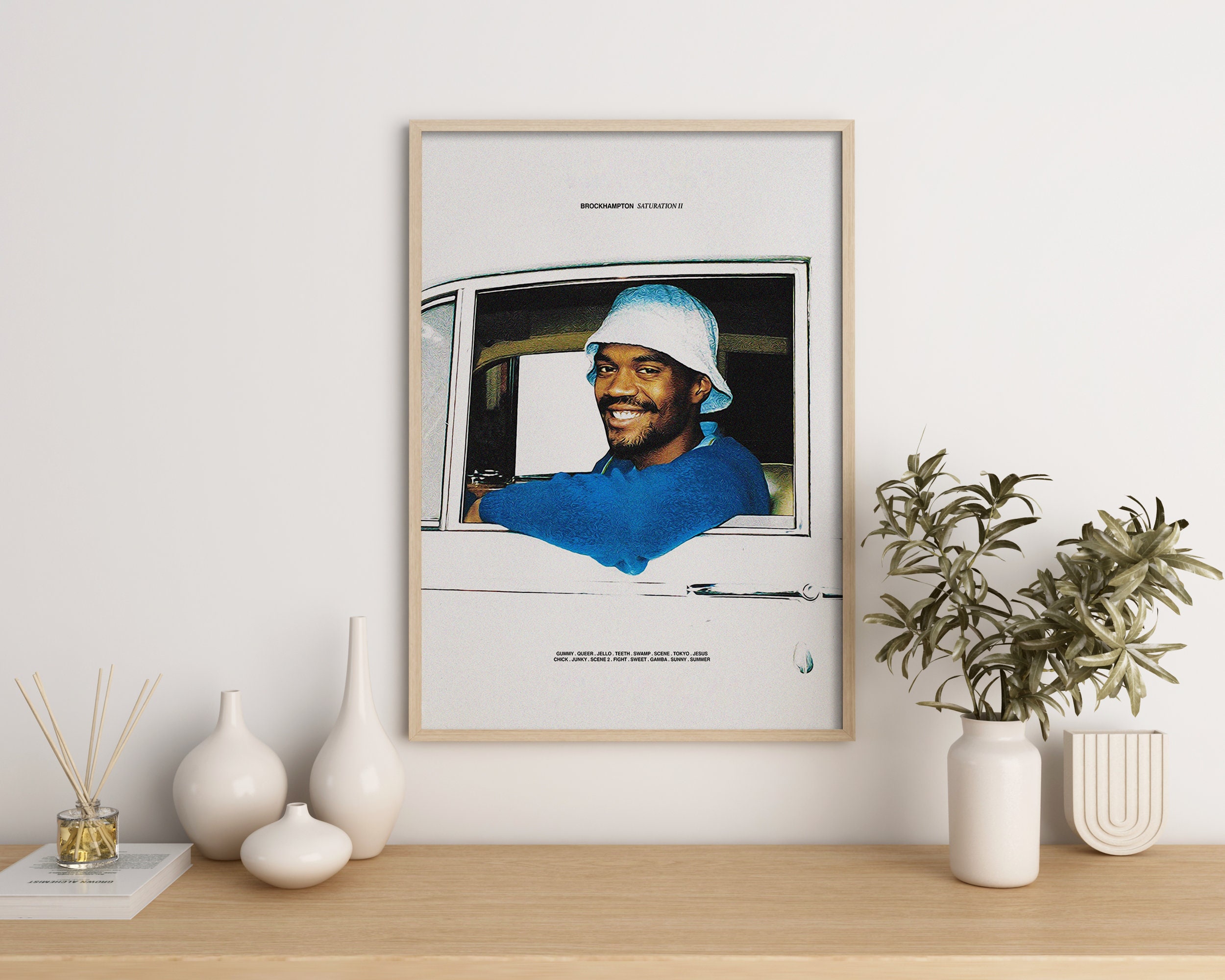 Brockhampton Poster Saturation Album Poster Album Cover Poster Print ...