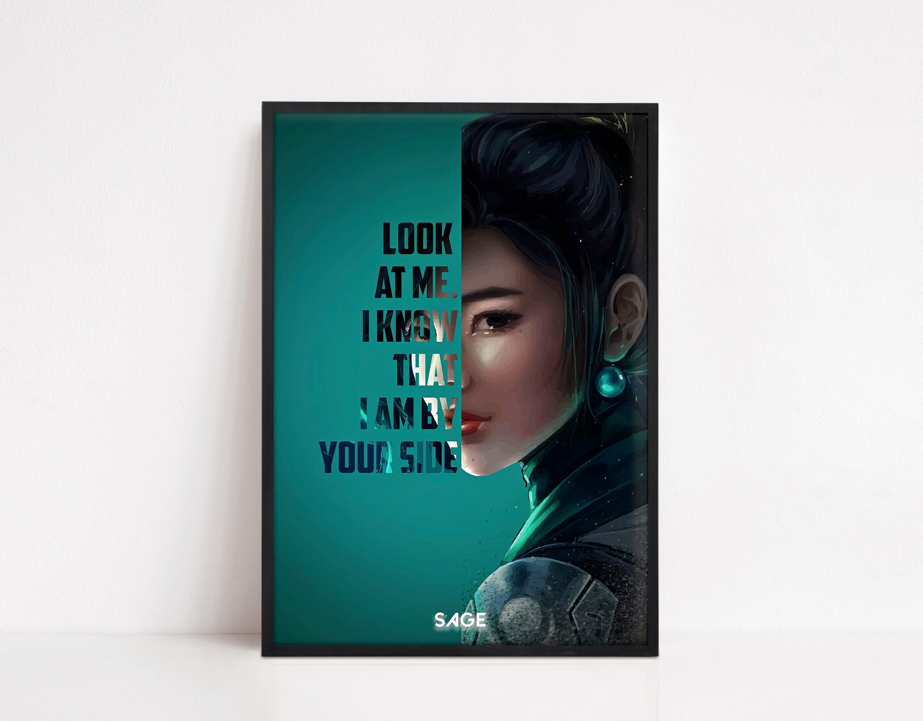 Valorant Poster Sage Poster Valorant Sage Poster - Etsy