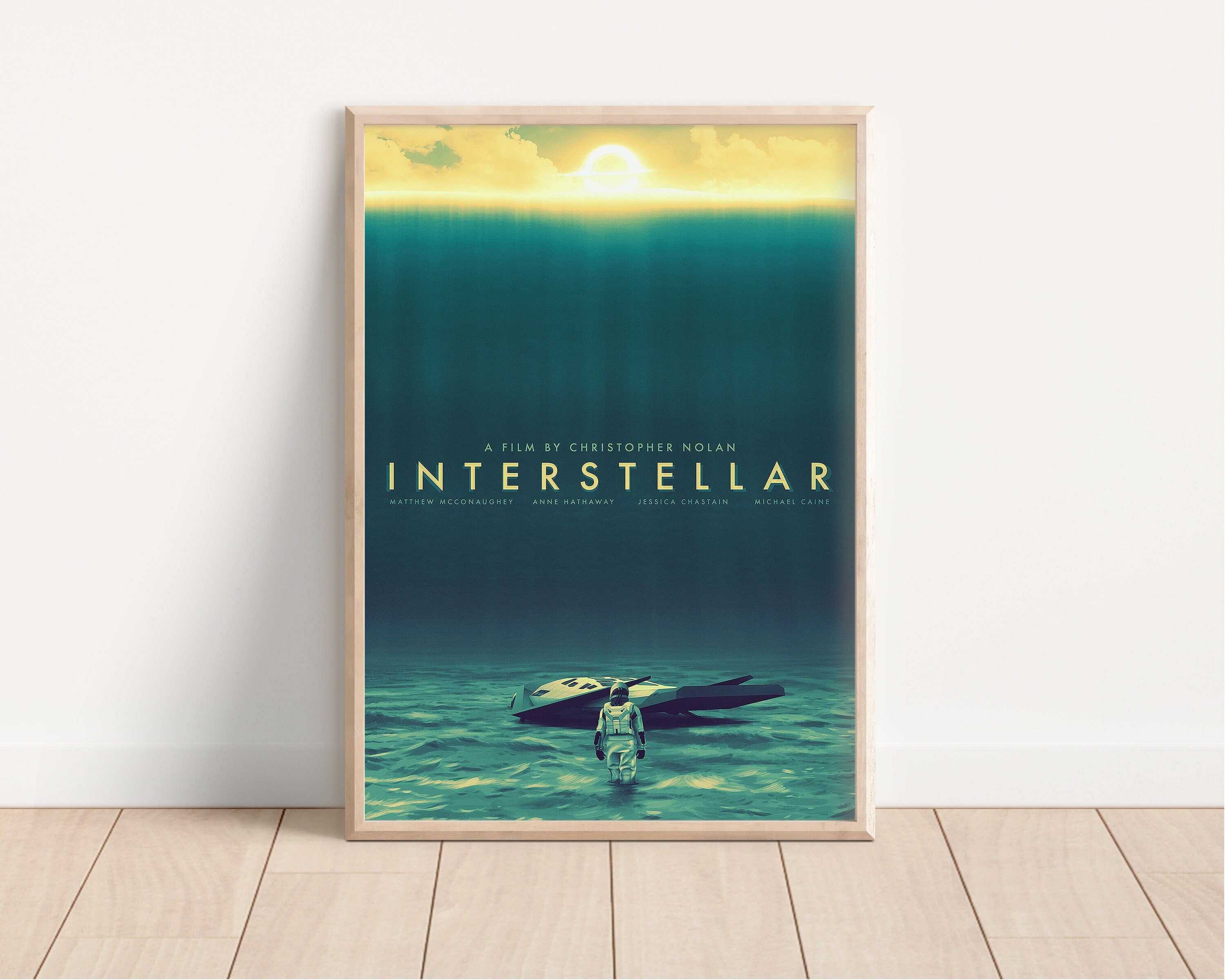 Interstellar Movie Poster Poster Gifts Movie Poster Interstellar Art ...
