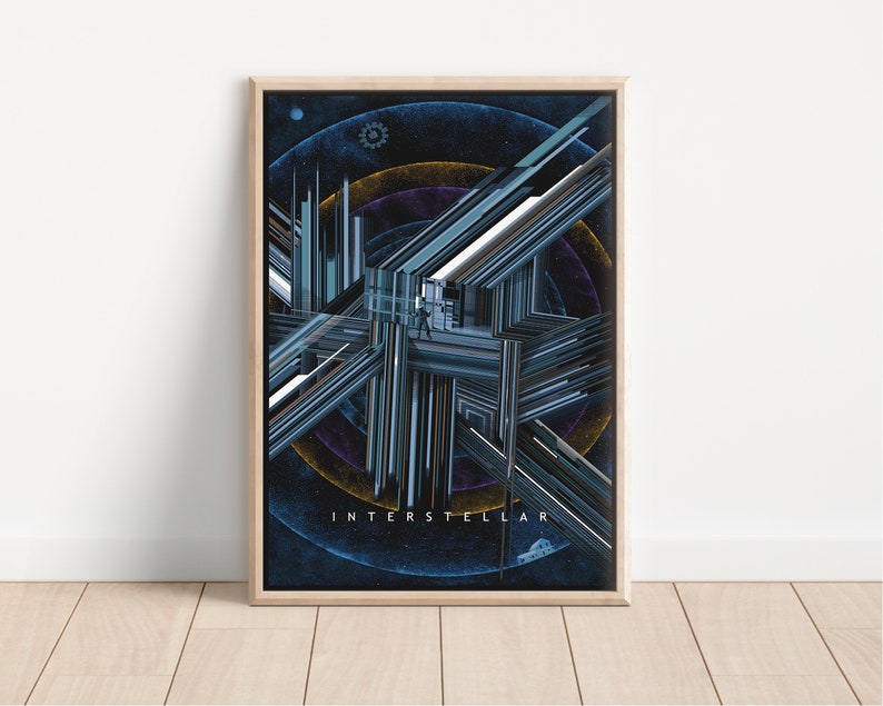 Interstellar Movie Poster Poster Gifts Movie Poster Surreal ...
