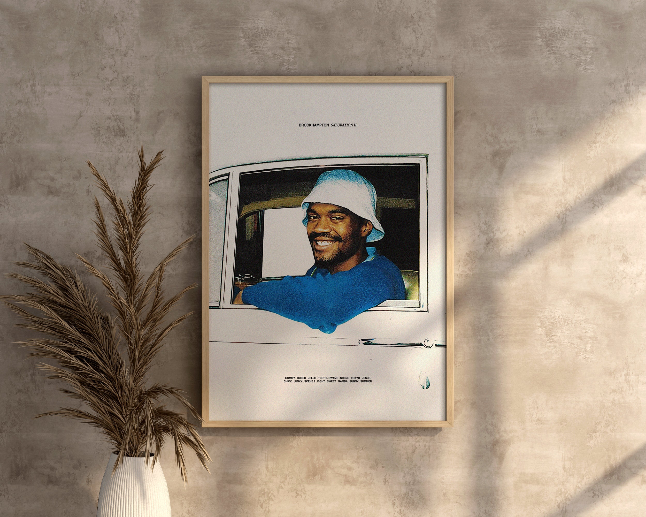 Brockhampton Poster Saturation Album Poster Album Cover Poster Print ...