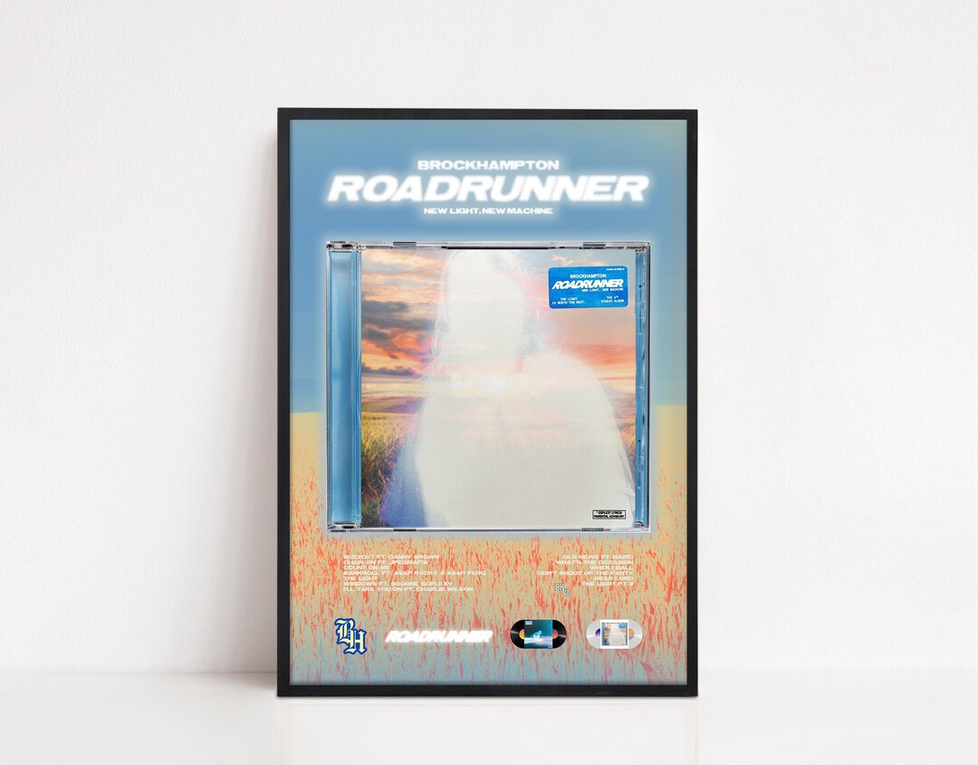 Brockhampton Poster Roadrunner Album Poster Album Cover Poster Print ...