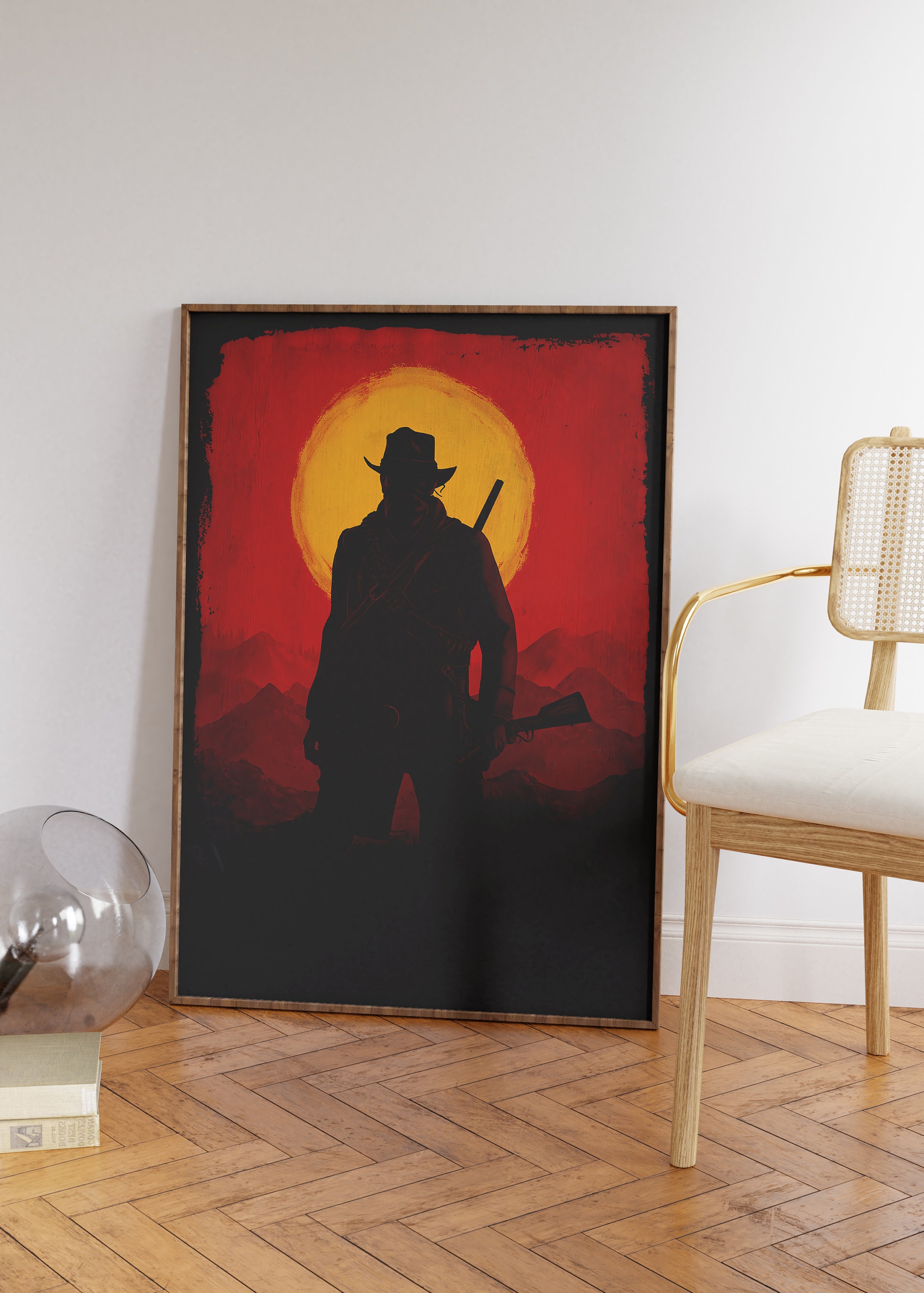 Red Dead Redemption Poster RDR 2 Poster Video Game Poster Game Room ...