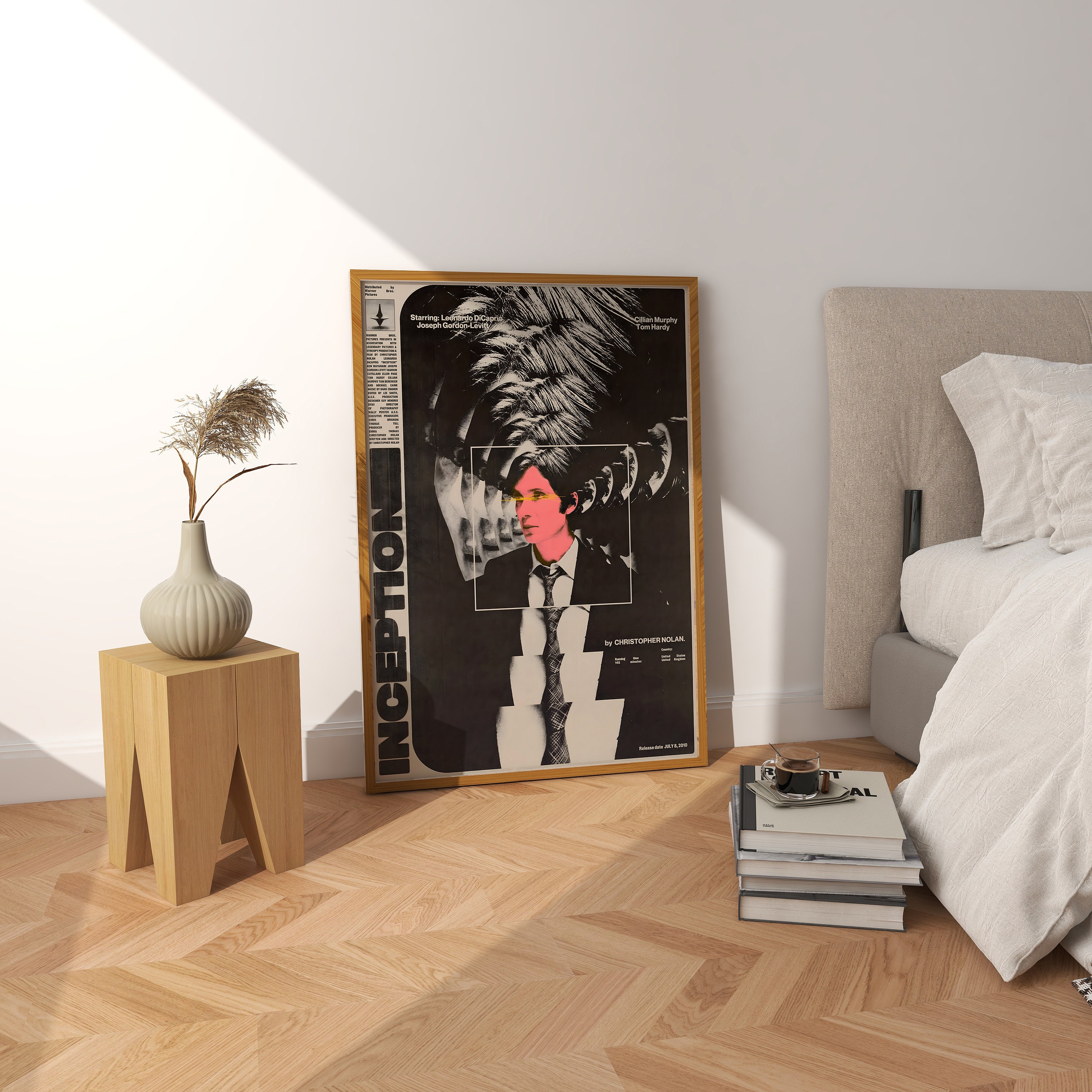 Inception Poster Inception Wall Art Cillian Murphy Poster Christopher ...