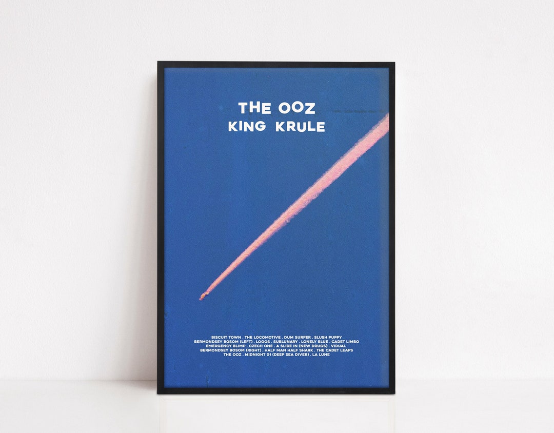 King Krule Poster - the Ooz Album Poster Print - Wall Art - Apartment ...