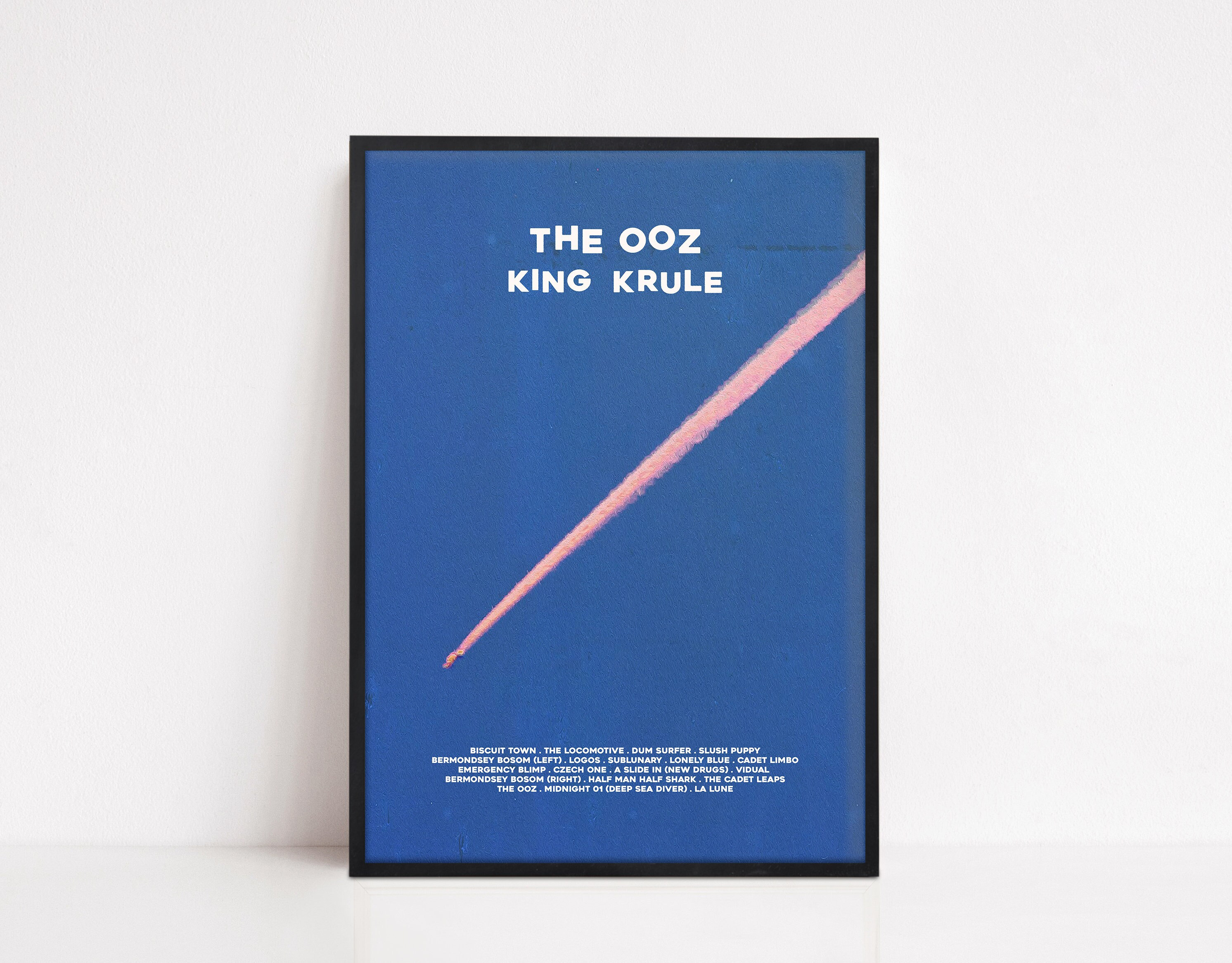 King Krule Poster - the Ooz Album Poster Print - Wall Art - Apartment ...