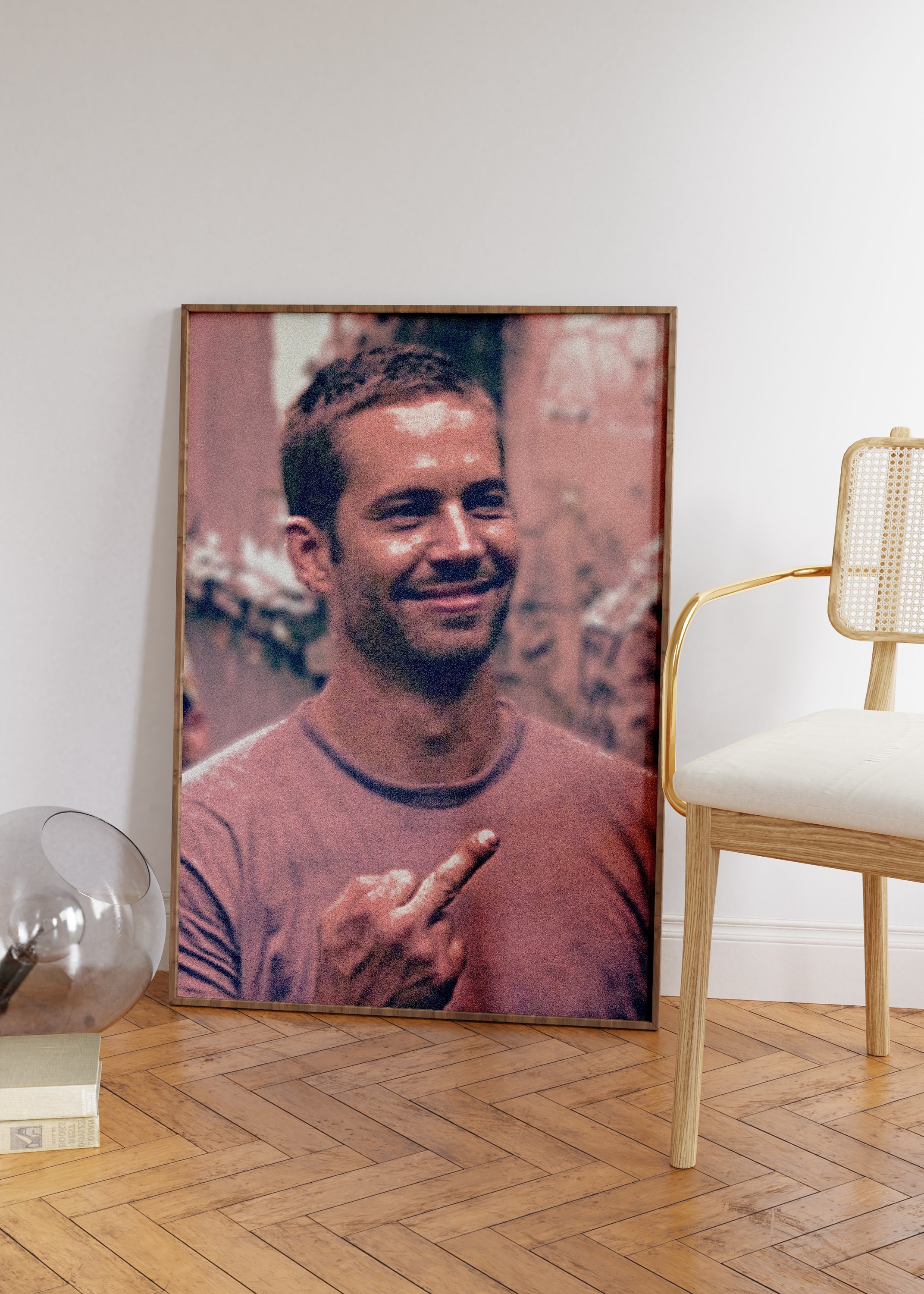 Paul Walker Poster, Wall Art, Paul Walker Movie Poster, Fast and ...