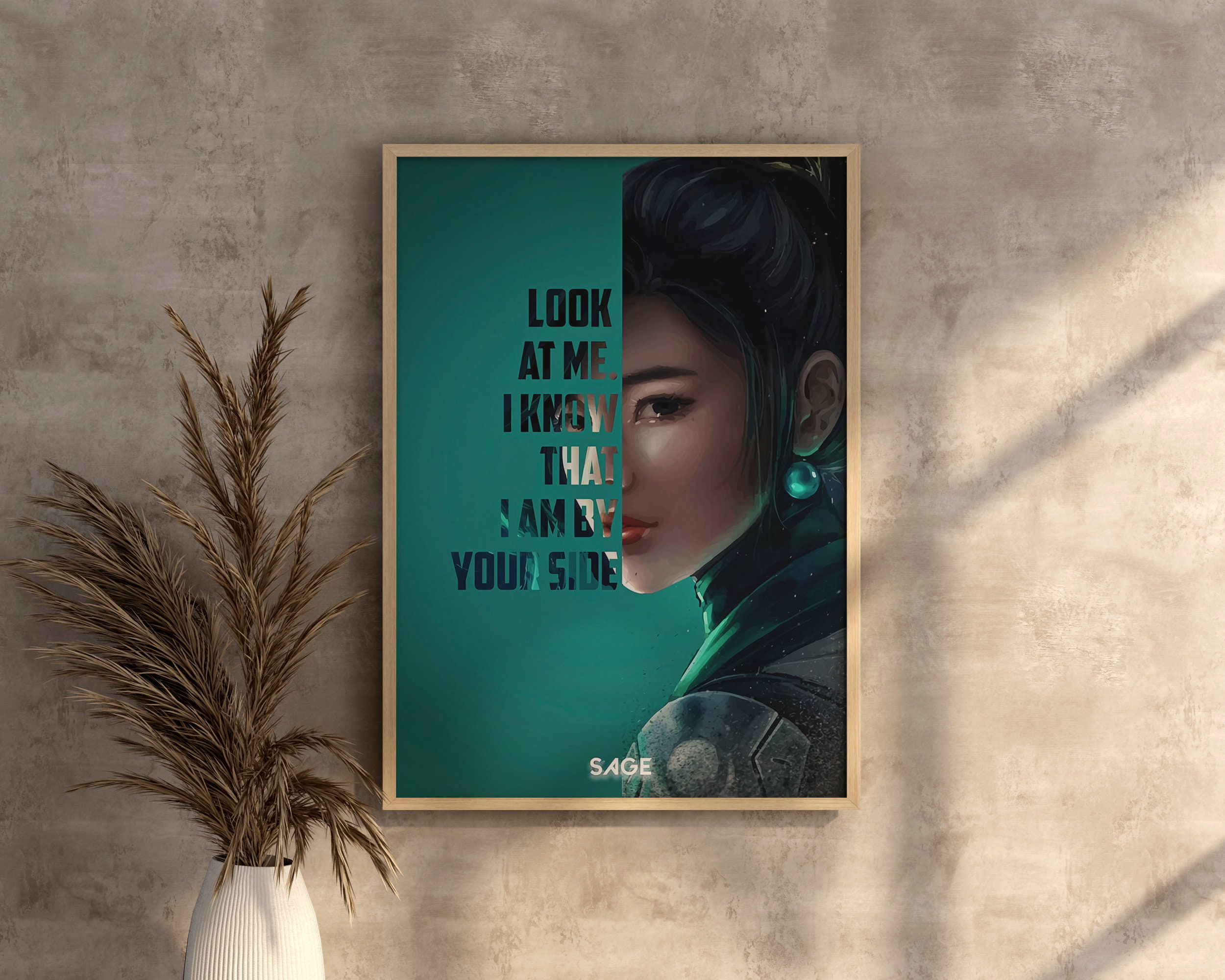 Valorant Poster Sage Poster Valorant Sage Poster - Etsy