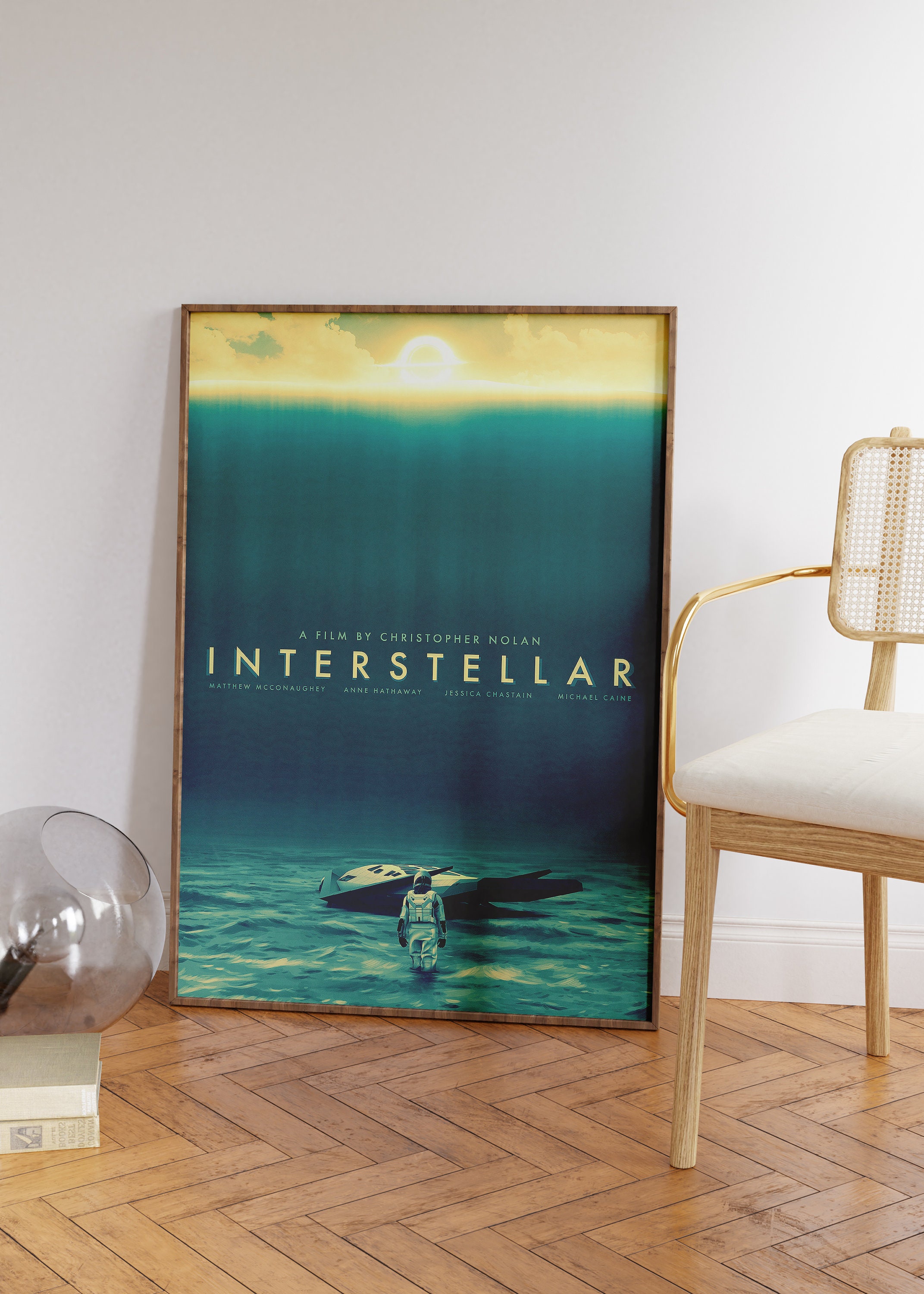 Interstellar Movie Poster Poster Gifts Movie Poster Interstellar Art ...