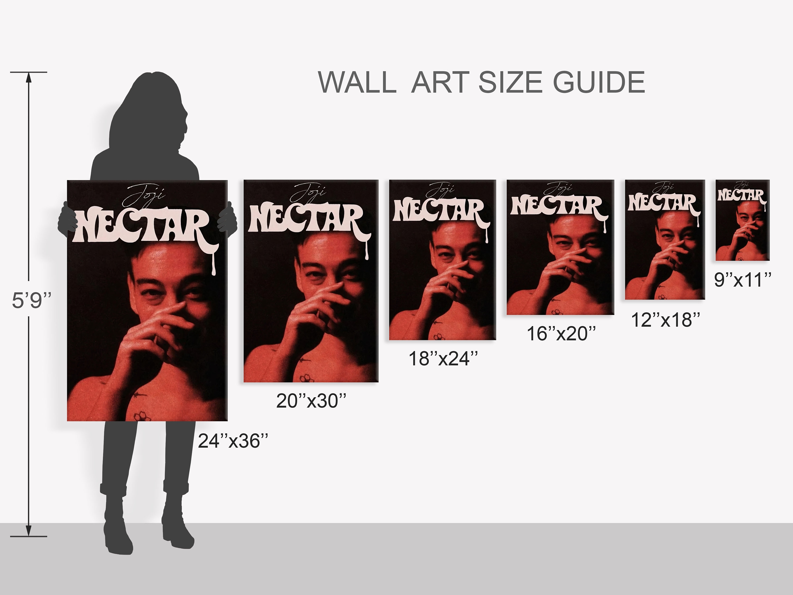 Joji Poster Prints Nectar Poster Joji Album Art Ballads 1 Smithereens ...