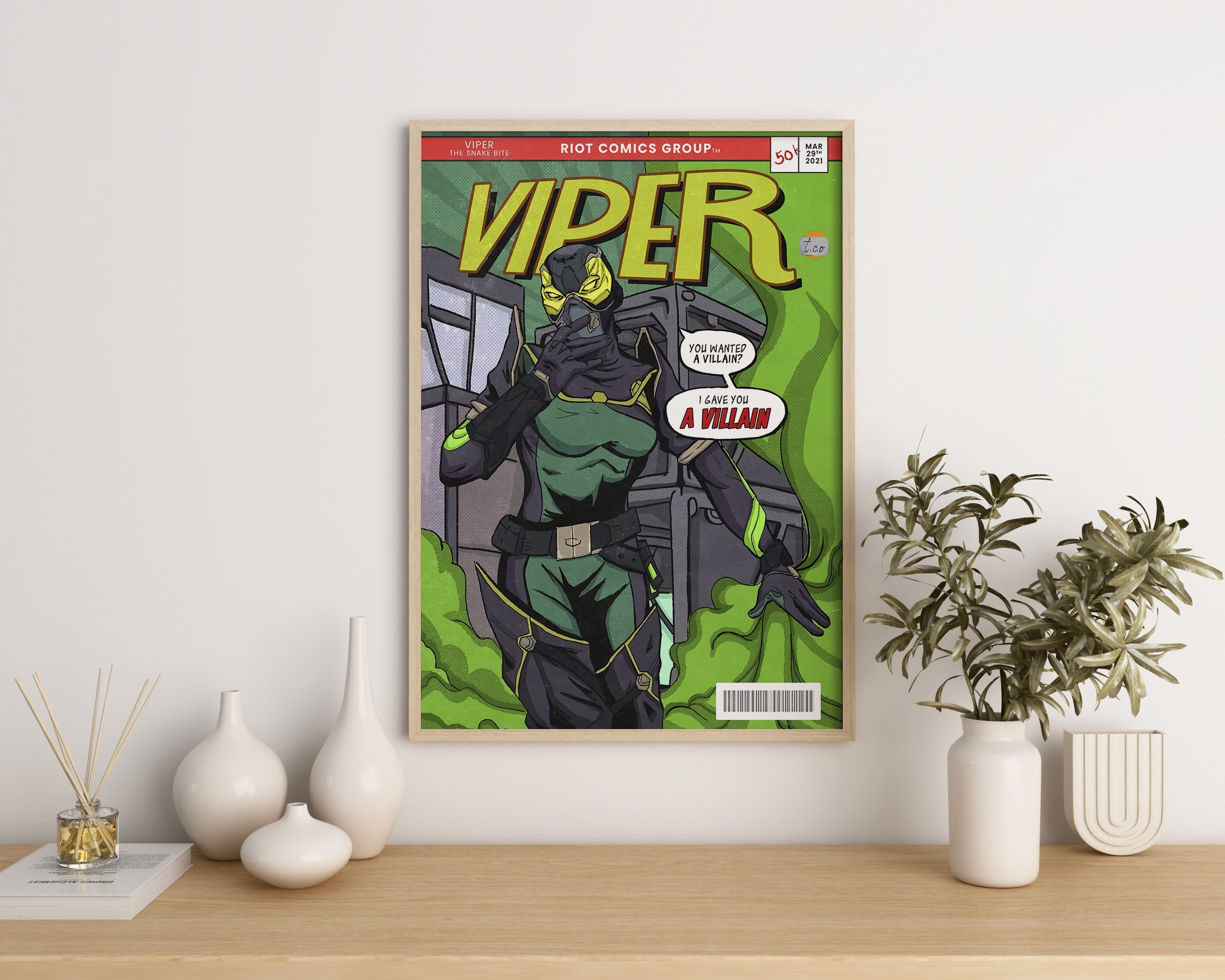 Viper Poster Viper Valorant Poster Valorant Poster Valorant Fan Gift ...