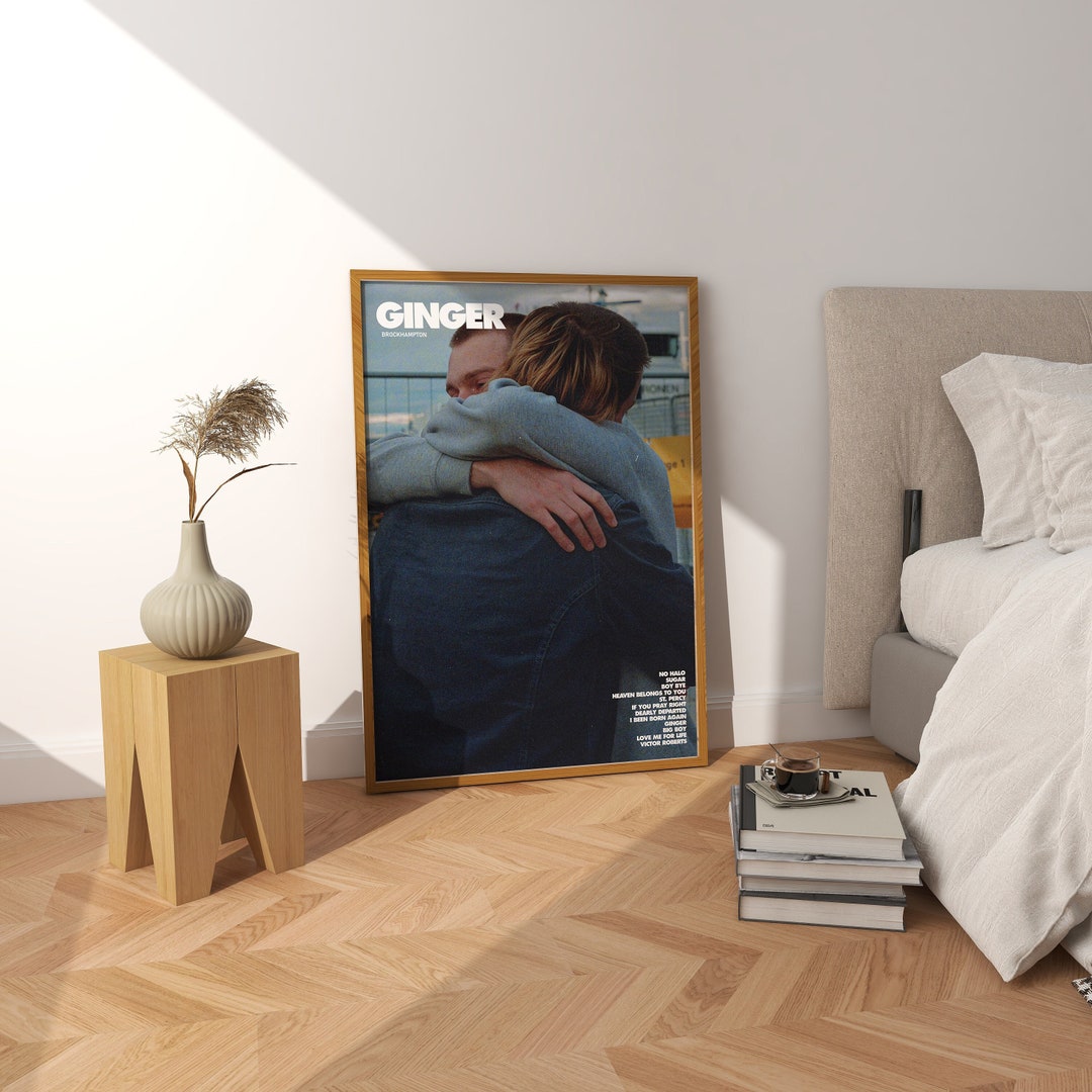 Brockhampton Poster - Ginger Album Poster - Album Cover Poster - Print ...