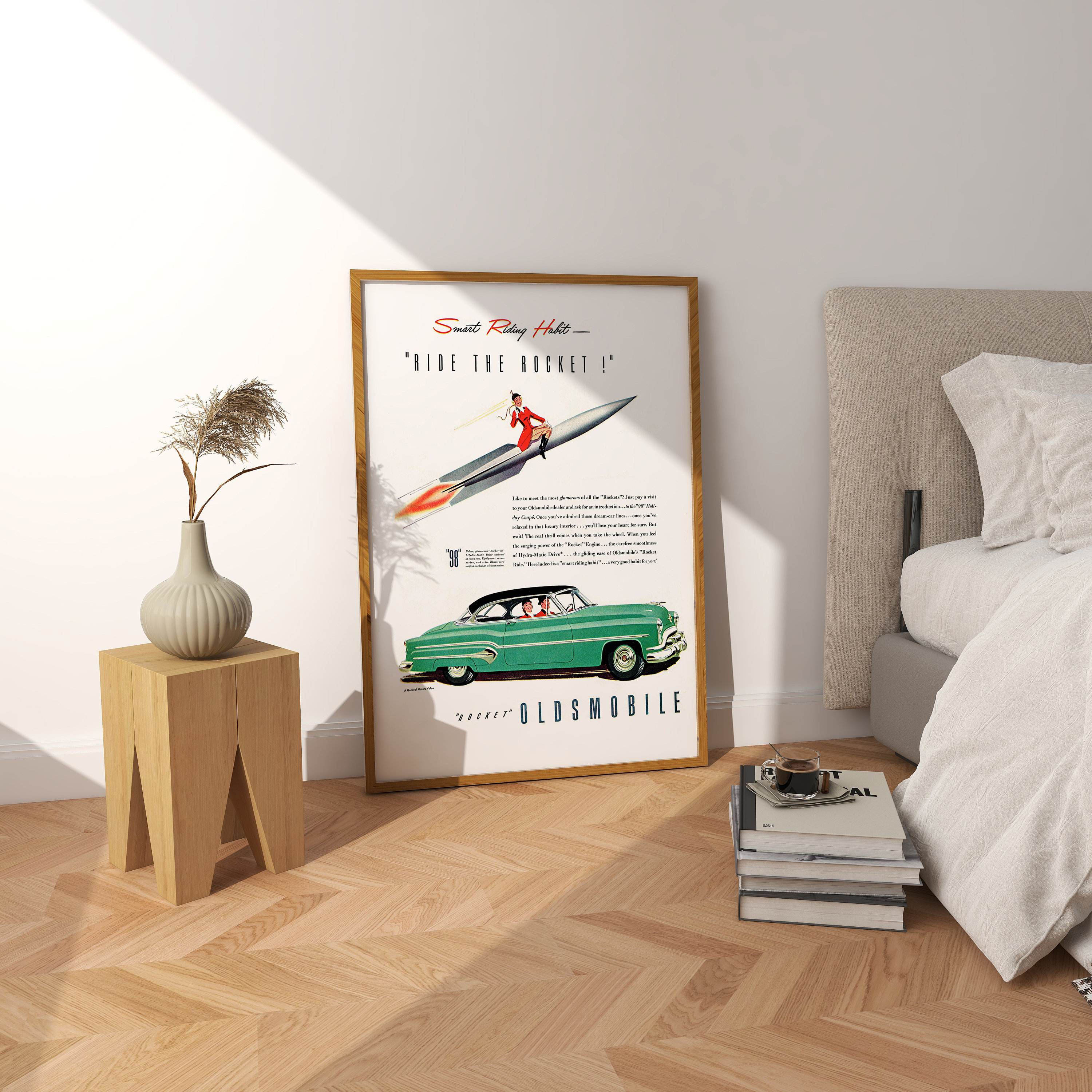 VINTAGE CAR POSTER, Car Poster Print, Digital Car Poster, Classic ...