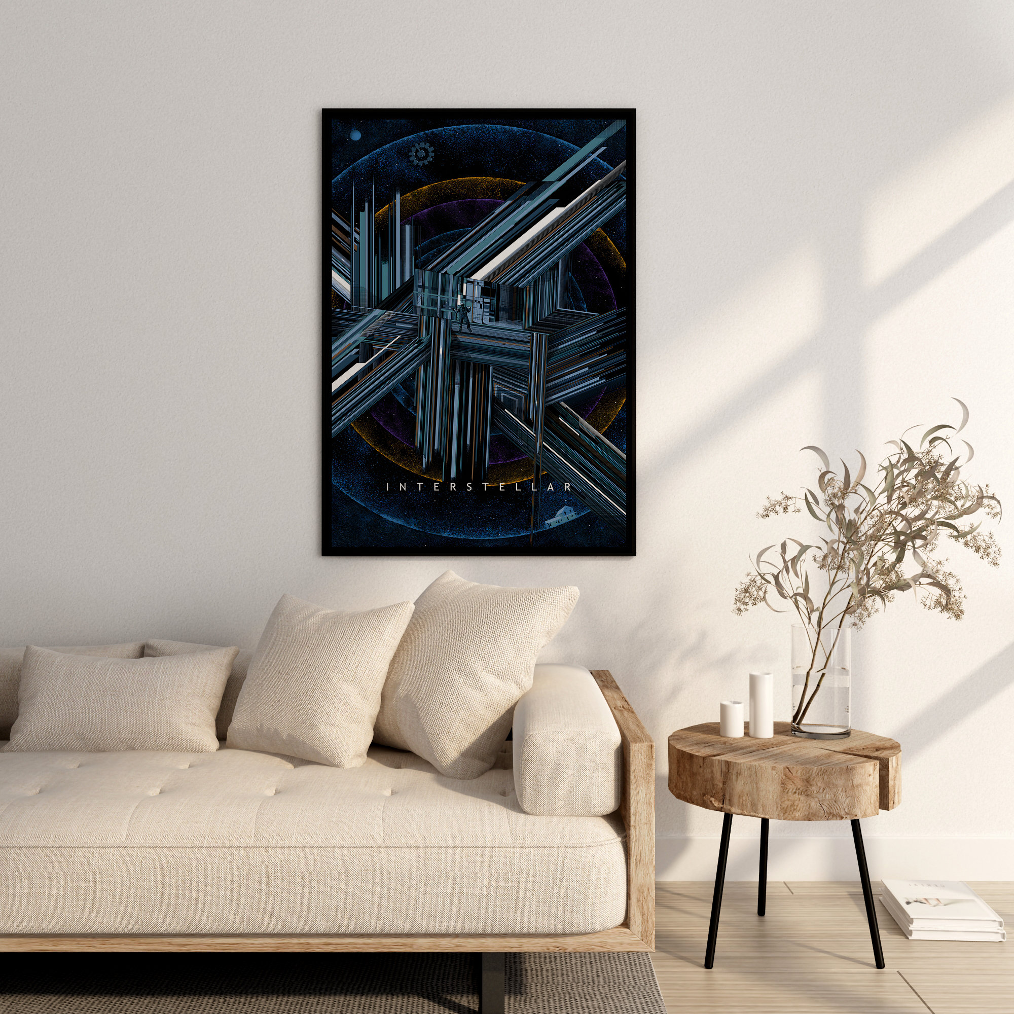 Interstellar Movie Poster Poster Gifts Movie Poster Surreal ...
