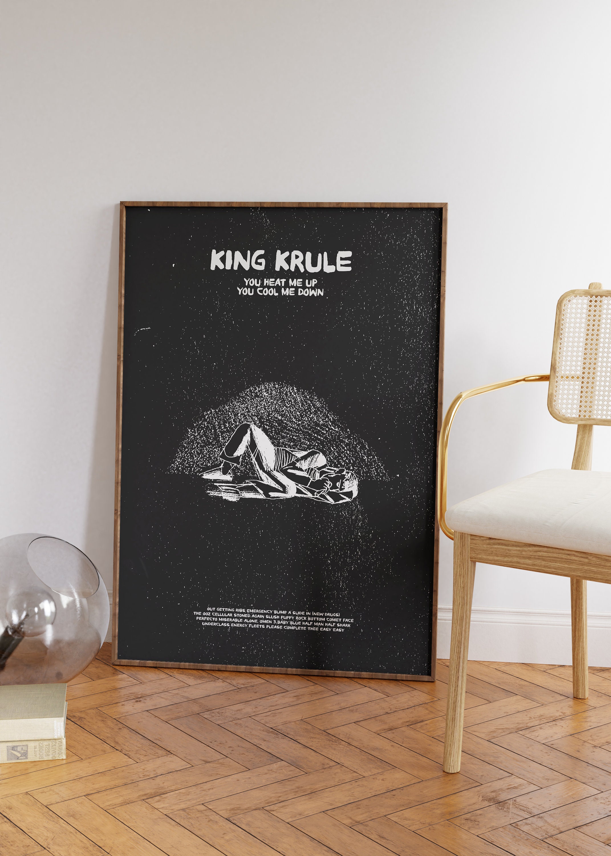 King Krule Poster You Heat Me Up, You Cool Me Down Album Poster Print ...
