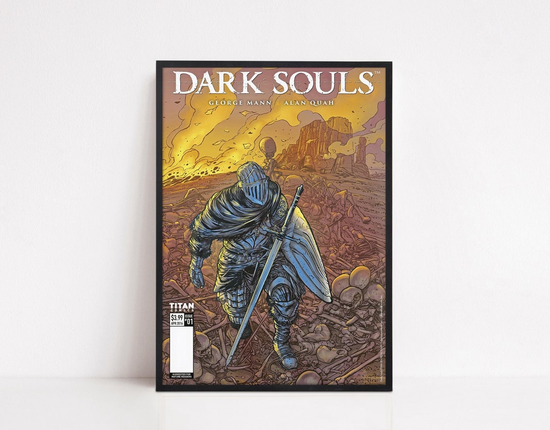 Dark Souls Poster - Dark Souls Wall Art - Gaming Poster - Decorative ...