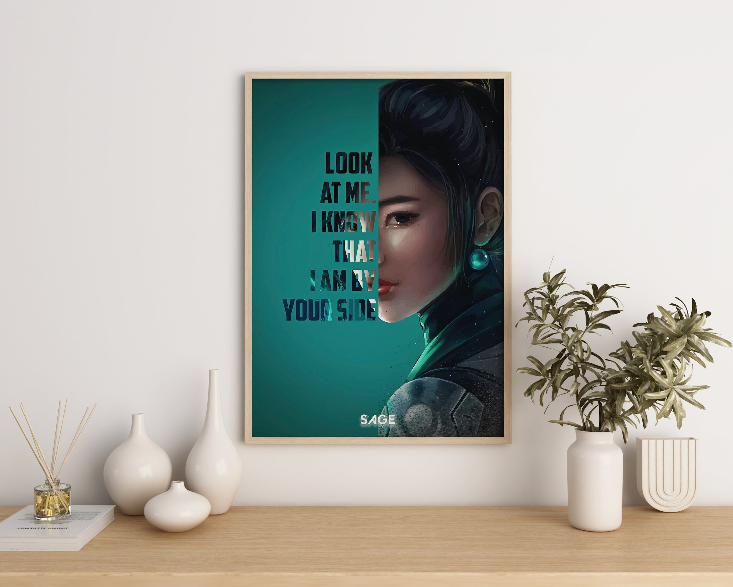 Valorant Poster Sage Poster Valorant Sage Poster - Etsy