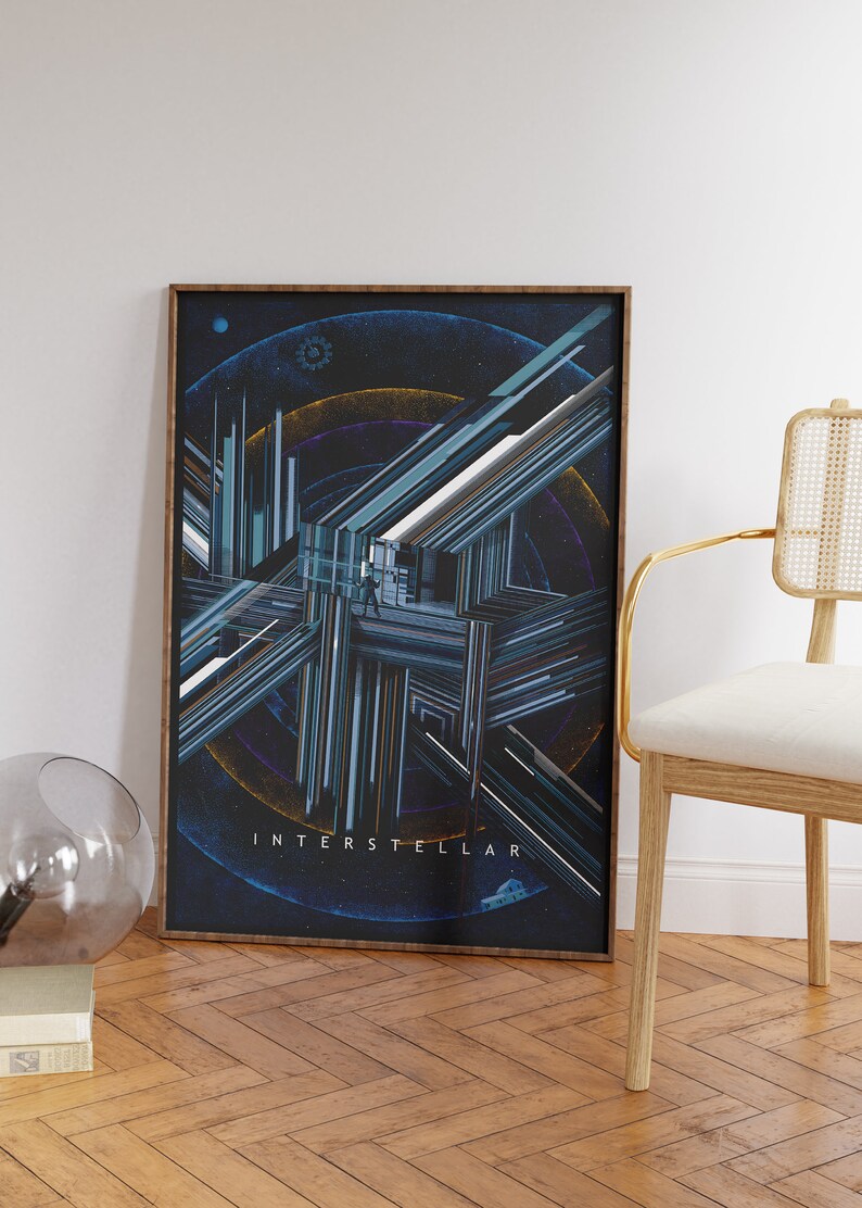 Interstellar Movie Poster Poster Gifts Movie Poster Surreal ...