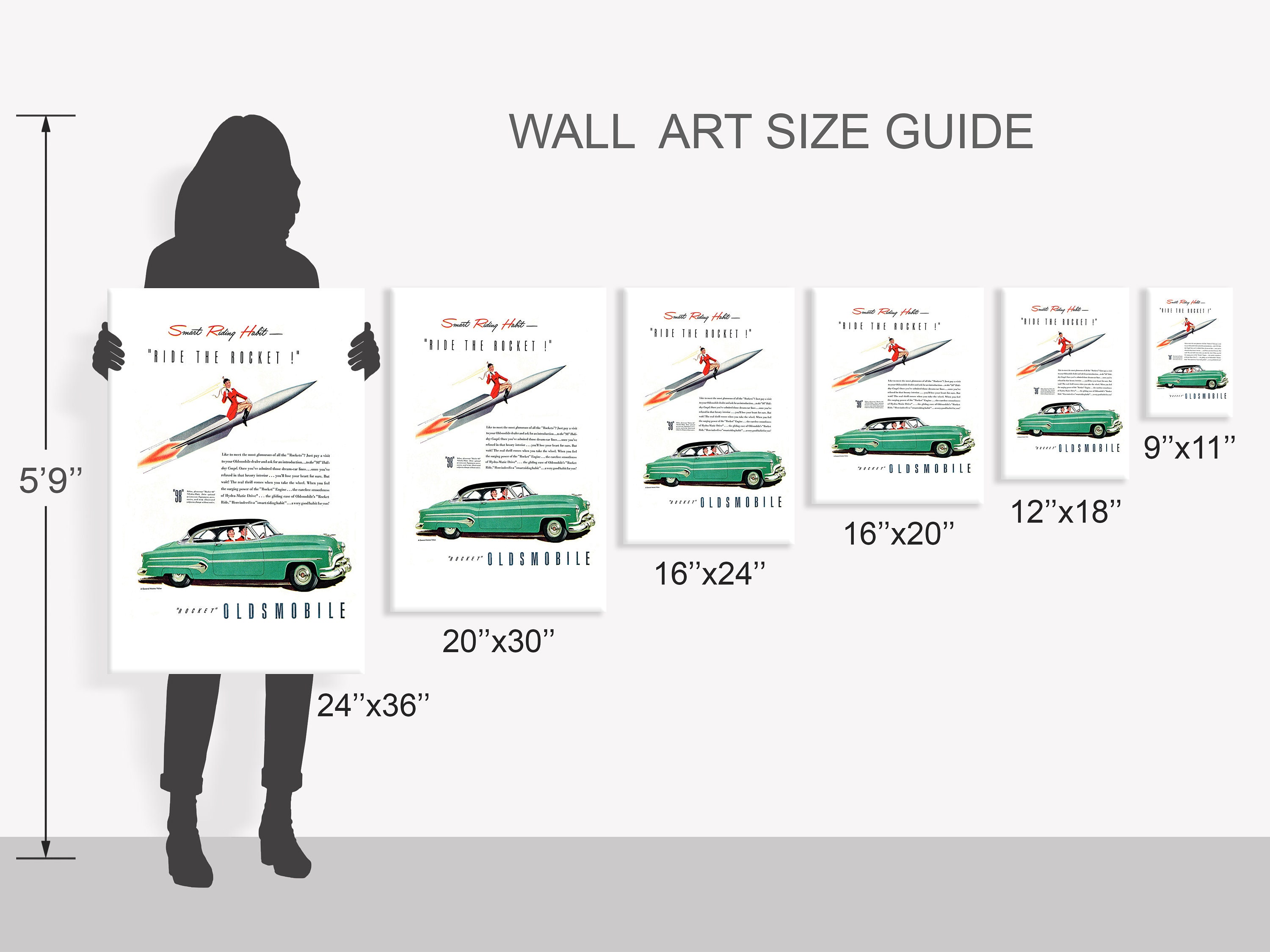 VINTAGE CAR POSTER, Car Poster Print, Digital Car Poster, Classic ...