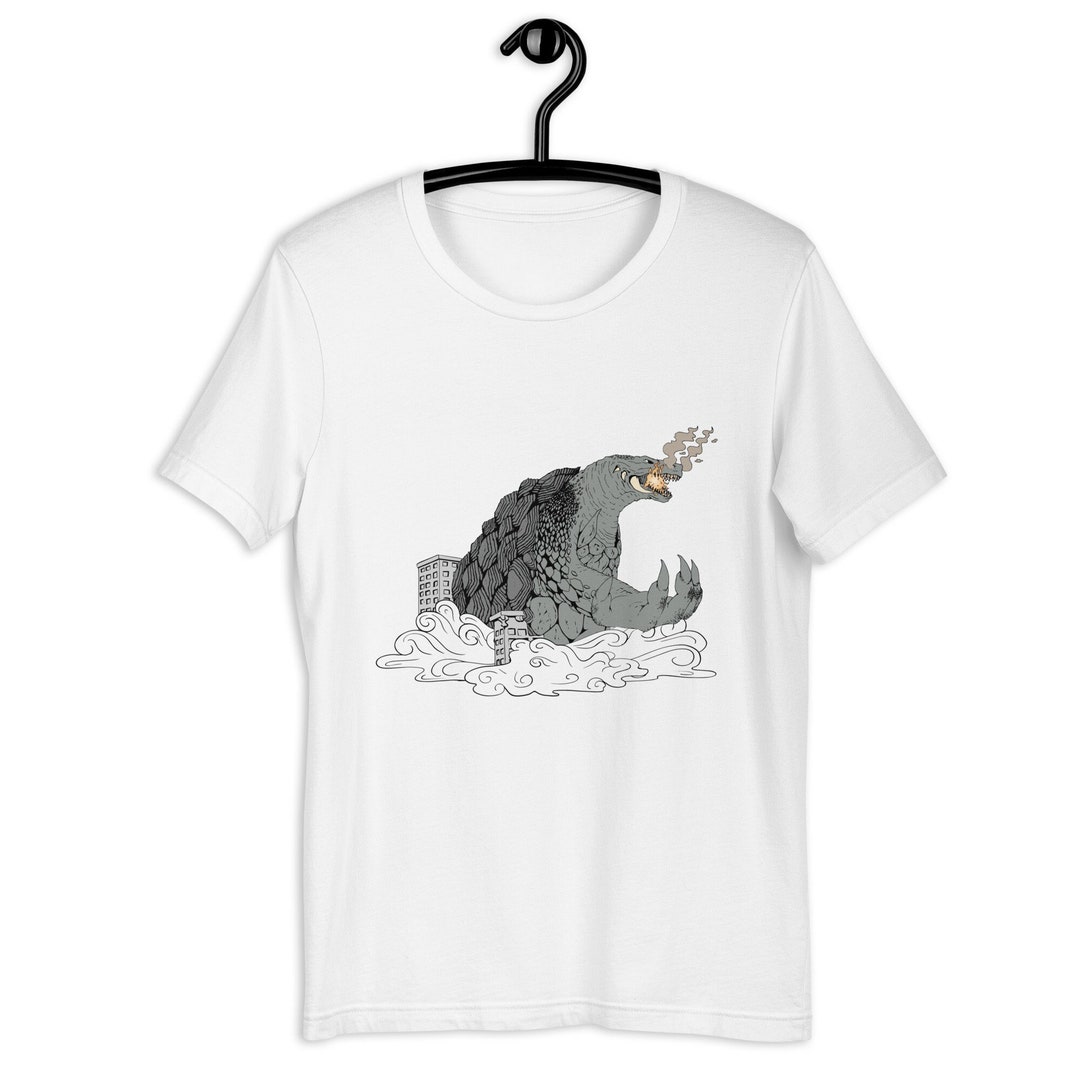 Gamera T-shirt Yurikame Creation White - Etsy