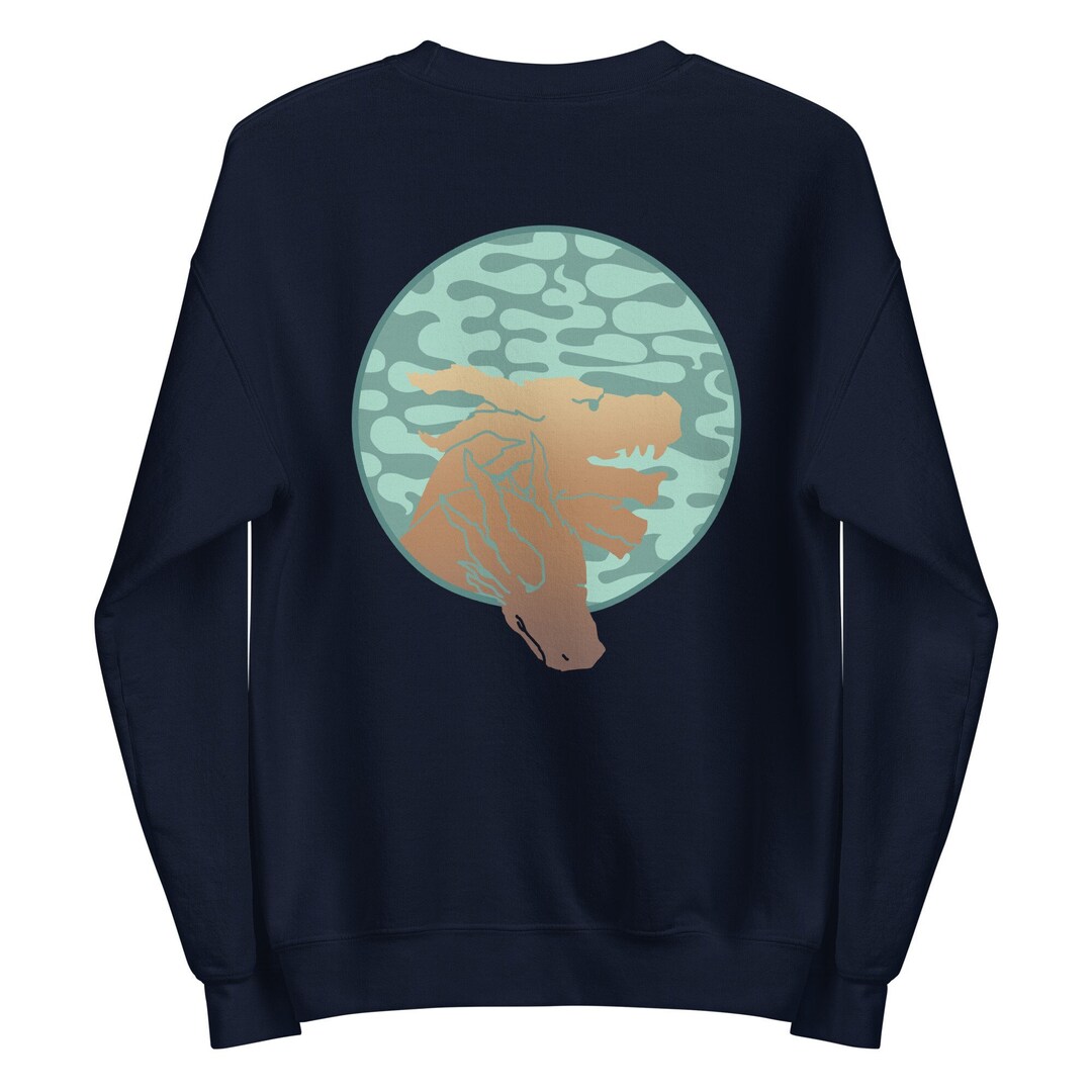 Yurikame Creation King Ghidorah Unisex Sweatshirt - Etsy